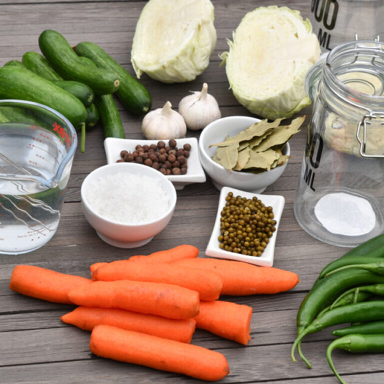 Lebanese Pickles/ Kabees - hadias lebanese cuisine