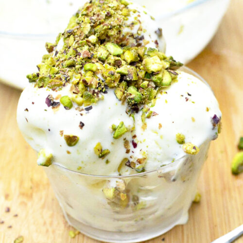 Lebanese Milk Ice Cream - hadias lebanese cuisine